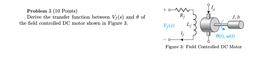Solved +o Problem 3 (10 Points) Derive the transfer function | Chegg.com