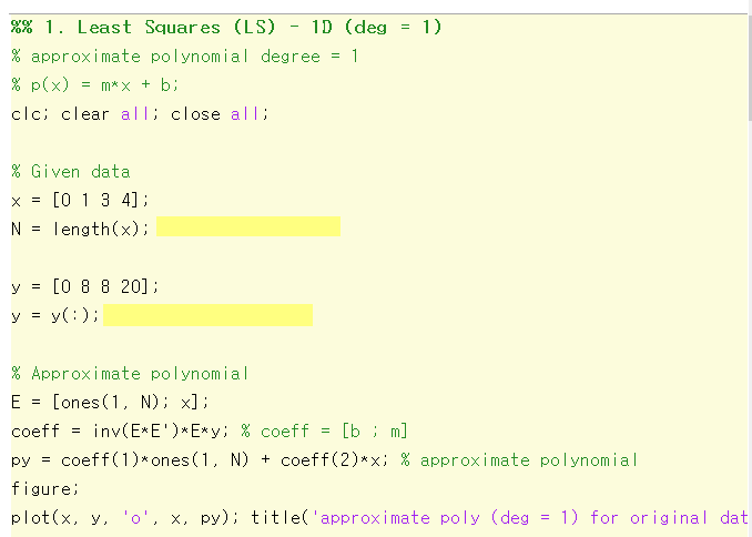 Solved Please write the full MATLAB code for | Chegg.com