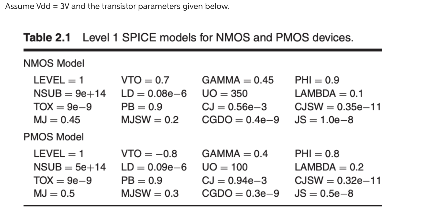 4. Draw a pmos input, source follower driving a | Chegg.com