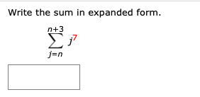 Solved Write the sum in expanded form. 5 Σ4vi i=1 Write | Chegg.com