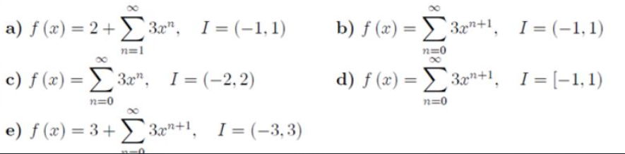 Solved Which of the following is the Maclauren series of the | Chegg.com