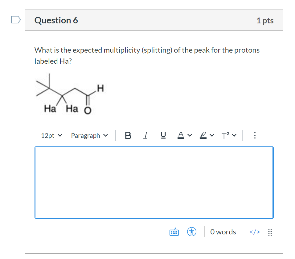 Solved Question 6 1 pts What is the expected multiplicity | Chegg.com