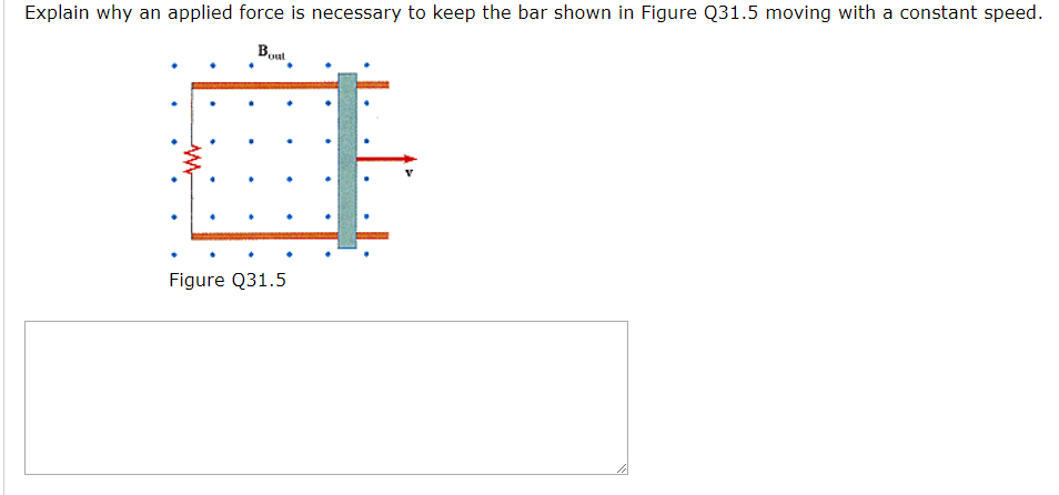 Solved Explain why an applied force is necessary to keep the | Chegg.com