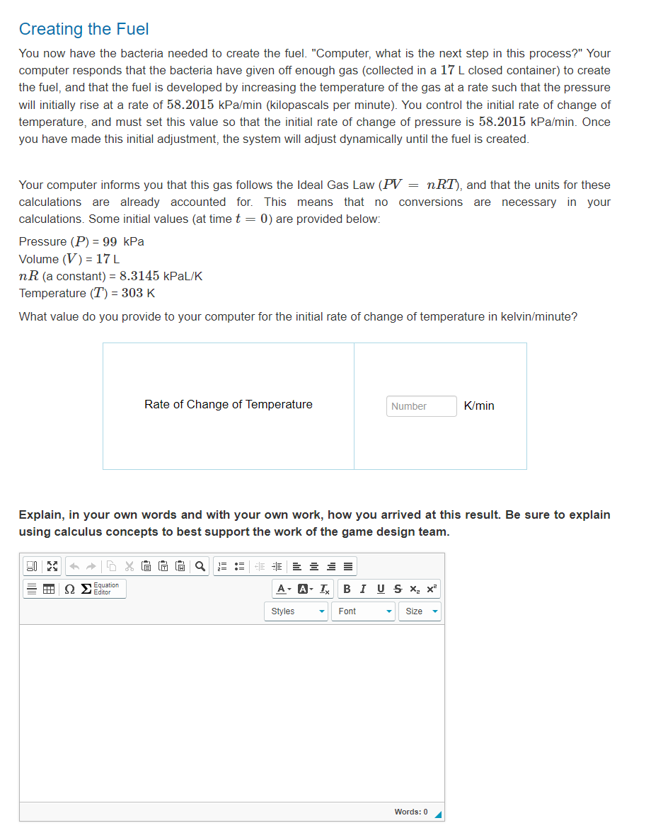 Creating the Fuel You now have the bacteria needed to | Chegg.com