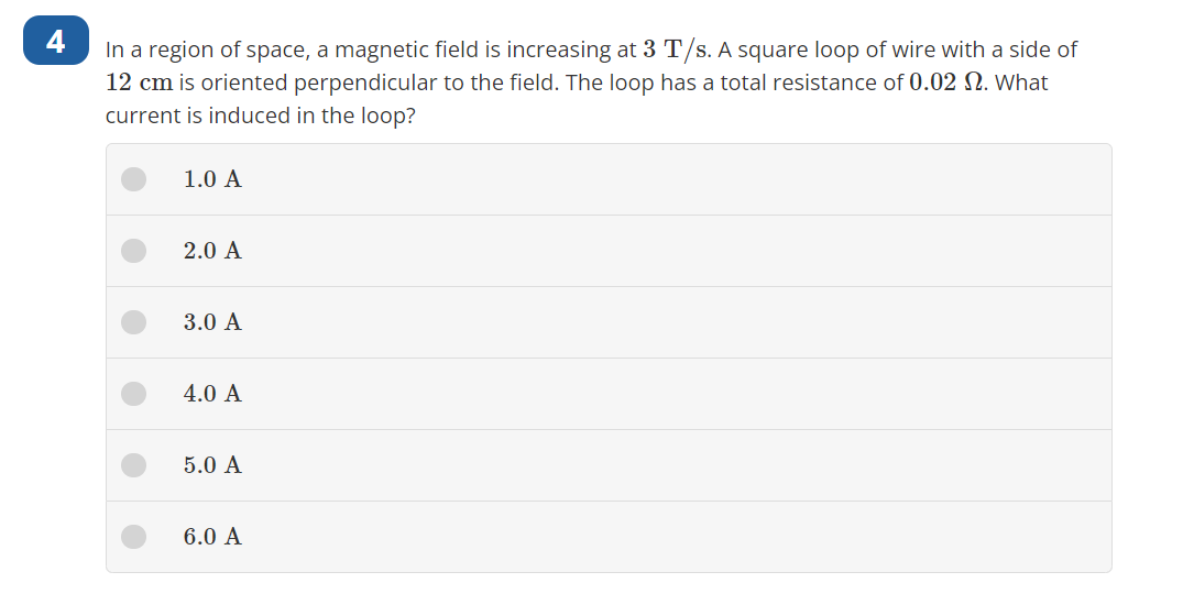 Solved In a region of space, a magnetic field is increasing | Chegg.com