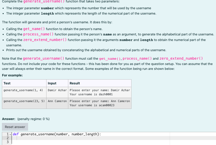 Solved Complete the process_name() function that takes a | Chegg.com