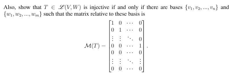 Solved W. Let V, W be finite dimensional vector spaces. Show | Chegg.com