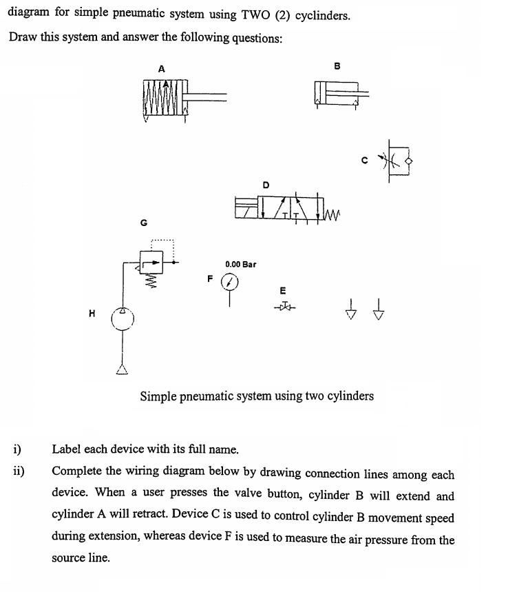 Simple Pneumatic System