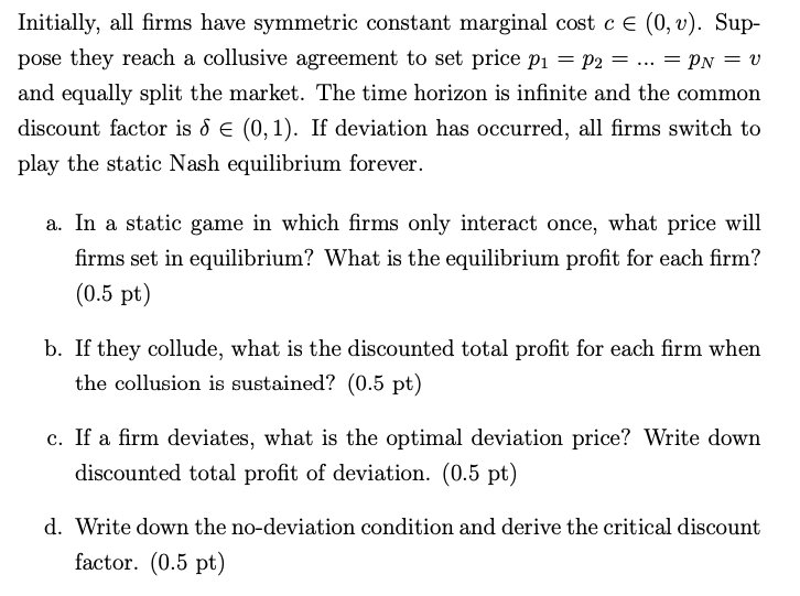 Q1. Horizontal mergers and coordinated effects (8 | Chegg.com