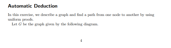 Automatic Deduction In this exercise, we describe a | Chegg.com