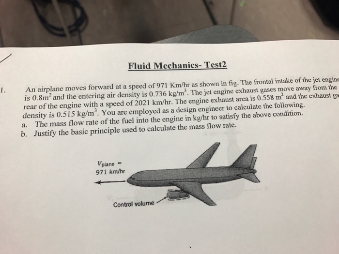 Solved An airplane moves forward at a speed of 971 Km/hr as | Chegg.com
