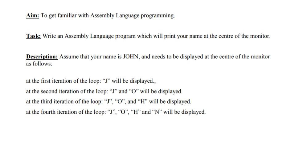 Solved To clear the screen and set the cursor to the center | Chegg.com
