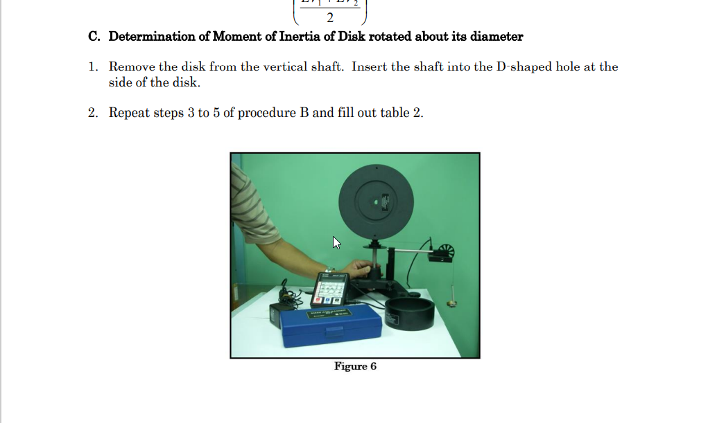 Solved EXPERIMENT NO. 103 MOMENT OF INERTIA INTRODUCTION | Chegg.com