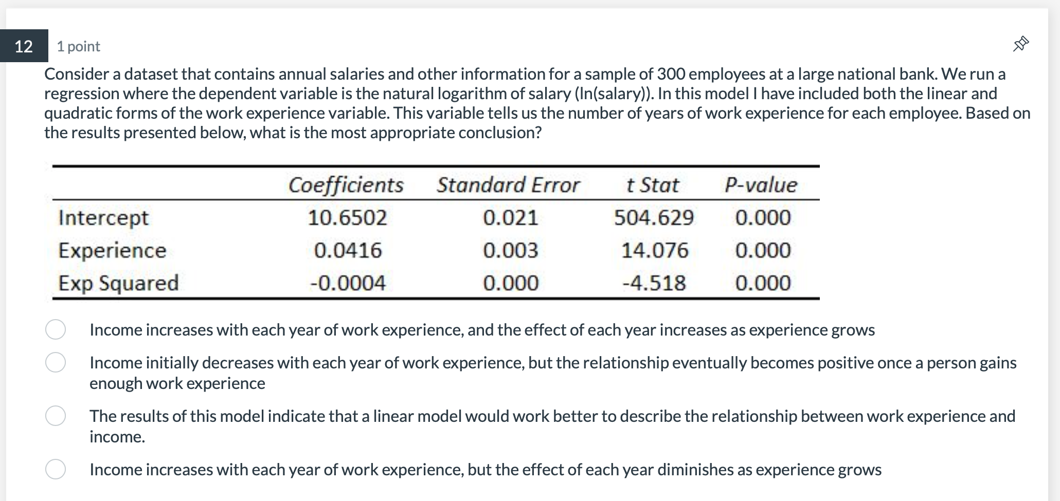 Solved Consider a dataset that contains annual salaries and | Chegg.com
