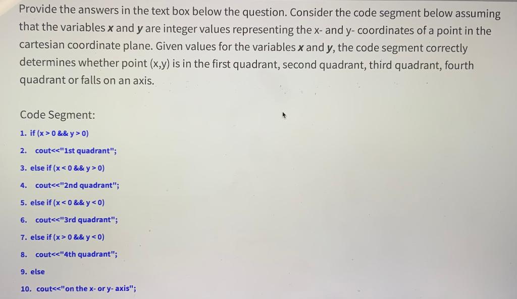Provide the answers in the text box below the | Chegg.com
