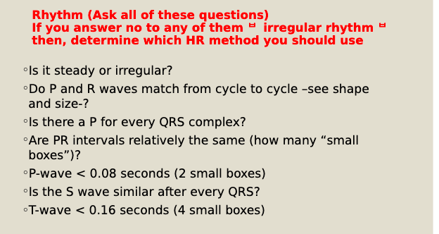 Solved Identify the following rhythm and heart rate and | Chegg.com
