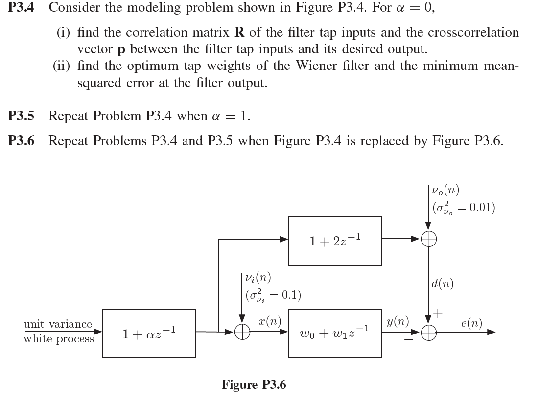 Solved P3.4 Consider the modeling problem shown in Figure | Chegg.com