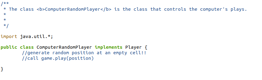 Solved Implementation We are now ready to program our | Chegg.com