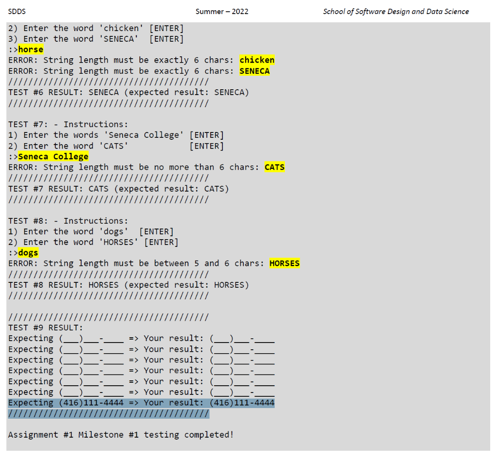 Solved I need the C code for this Milestone 1, from IPC144 | Chegg.com