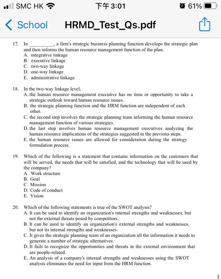Solved . SMC HK TF3:01 61%