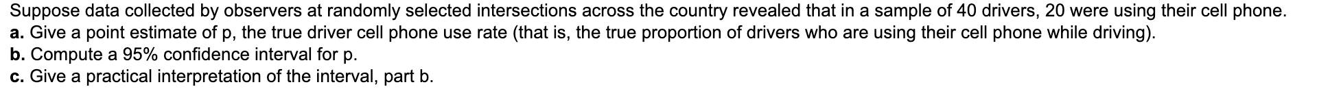 Solved Suppose data collected by observers at randomly | Chegg.com