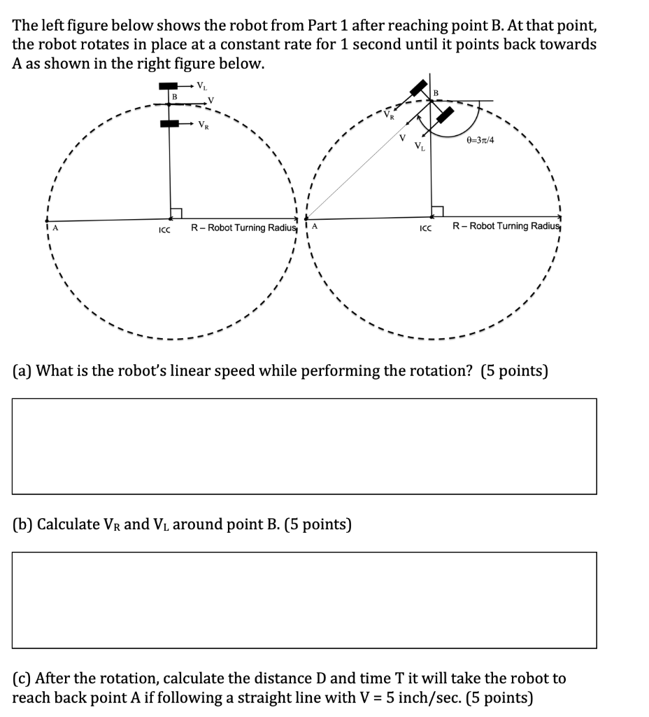Solved Kinematics - Differential Drive Consider there is no | Chegg.com