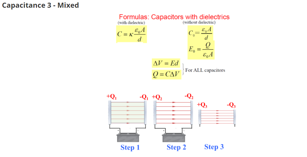 Solved Capacitance 3 - Mixed Formulas: Capacitors with | Chegg.com