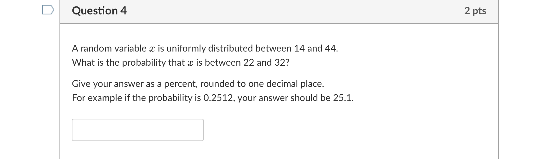 Solved A random variable x is uniformly distributed between | Chegg.com
