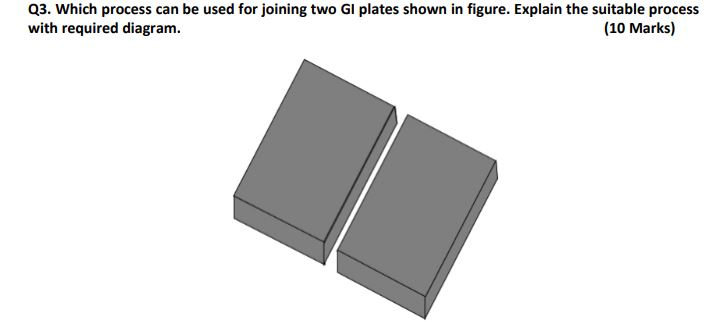 Solved Q3. Which process can be used for joining two Gl | Chegg.com