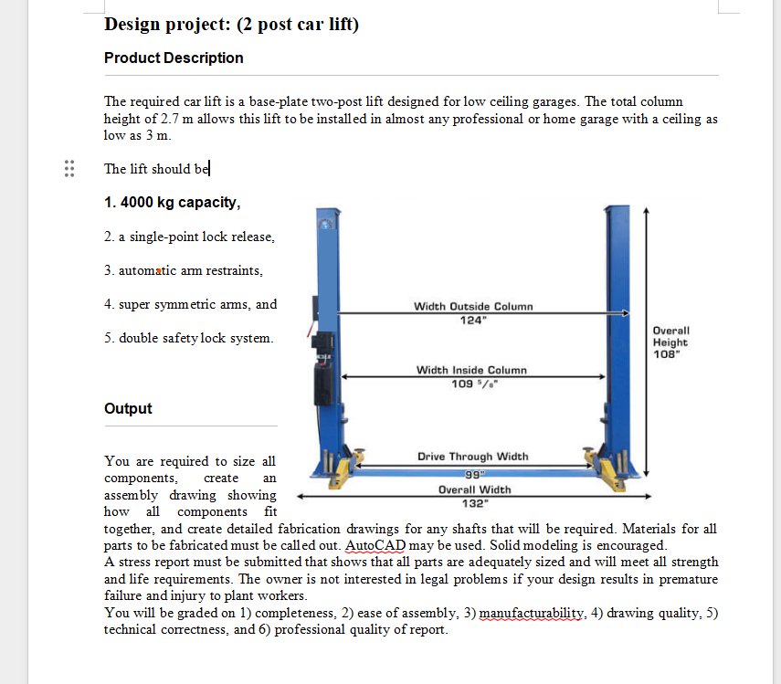 Ceiling Height For 2 Post Car Lift | Shelly Lighting