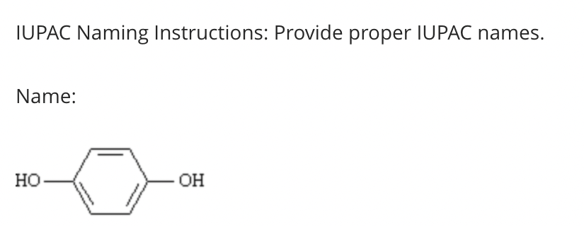 Solved IUPAC Naming Instructions: Provide proper IUPAC | Chegg.com