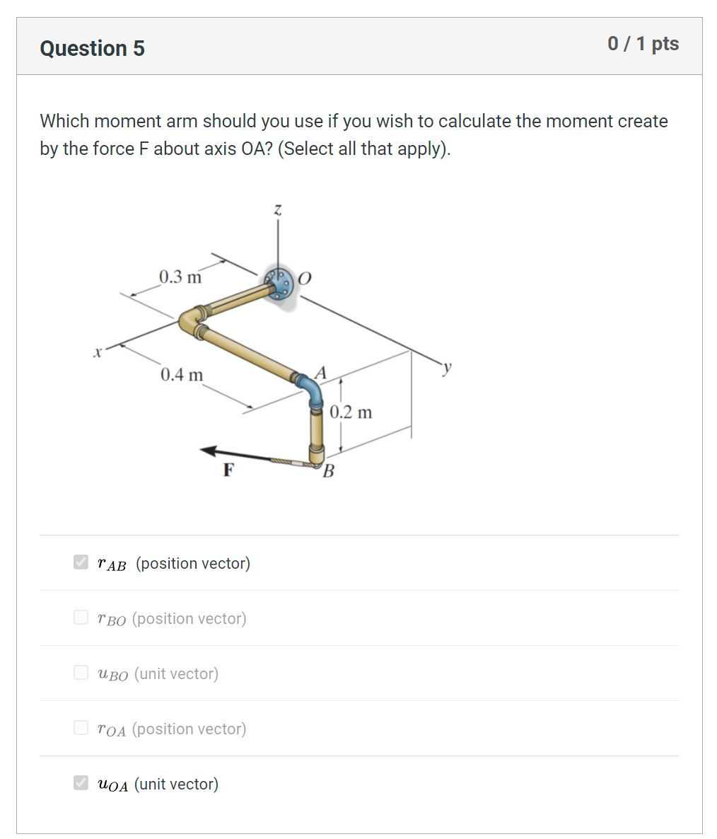 Solved Which moment arm should you use if you wish to | Chegg.com