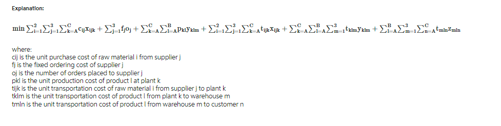 Solved Explanation: | Chegg.com