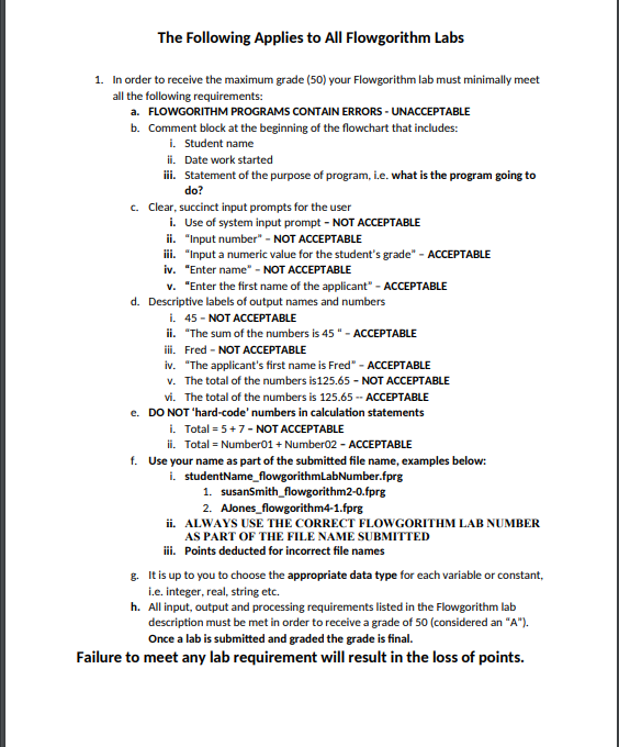 Solved Donations Complete the following flowgorithm problem: | Chegg.com