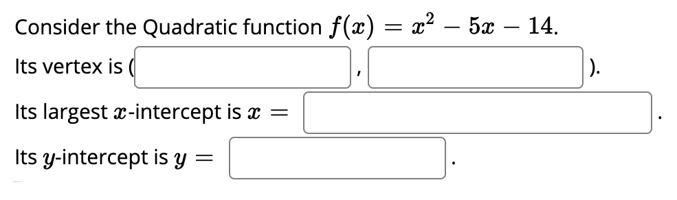 Solved Consider the Quadratic function f(x) = 9x2 – 1. Its | Chegg.com