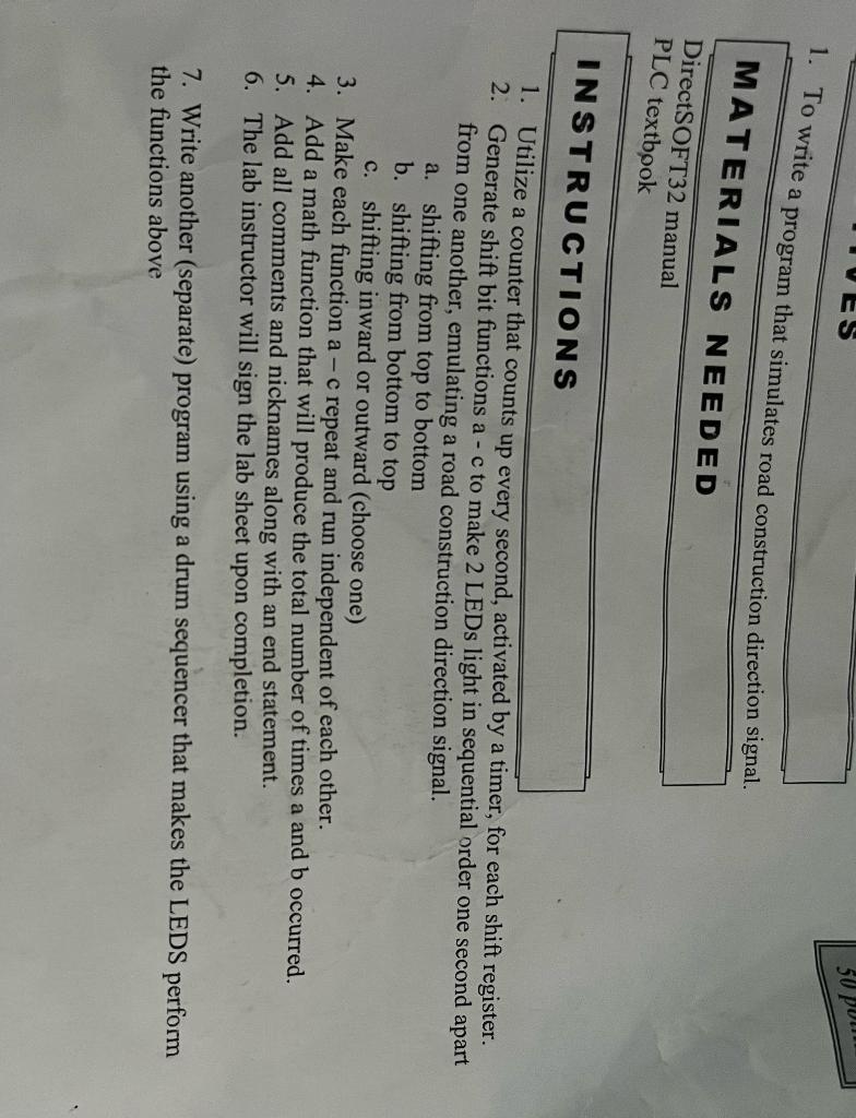 Solved 1. Utilize a counter that counts up every second, | Chegg.com