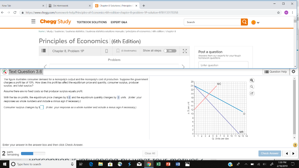 Solved Ncw Tab Do Homework xChapter8 Solutions | | Chegg.com