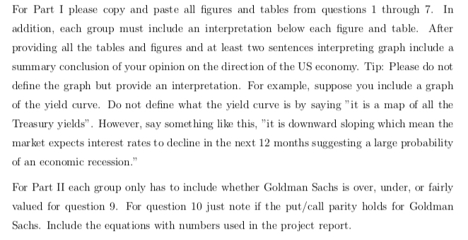 Solved For Part I please copy and paste all figures and | Chegg.com