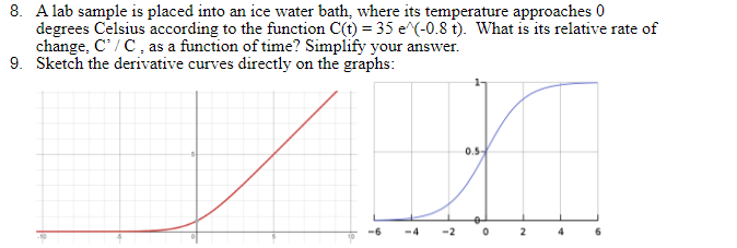 Solved 8. A lab sample is placed into an ice water bath, | Chegg.com
