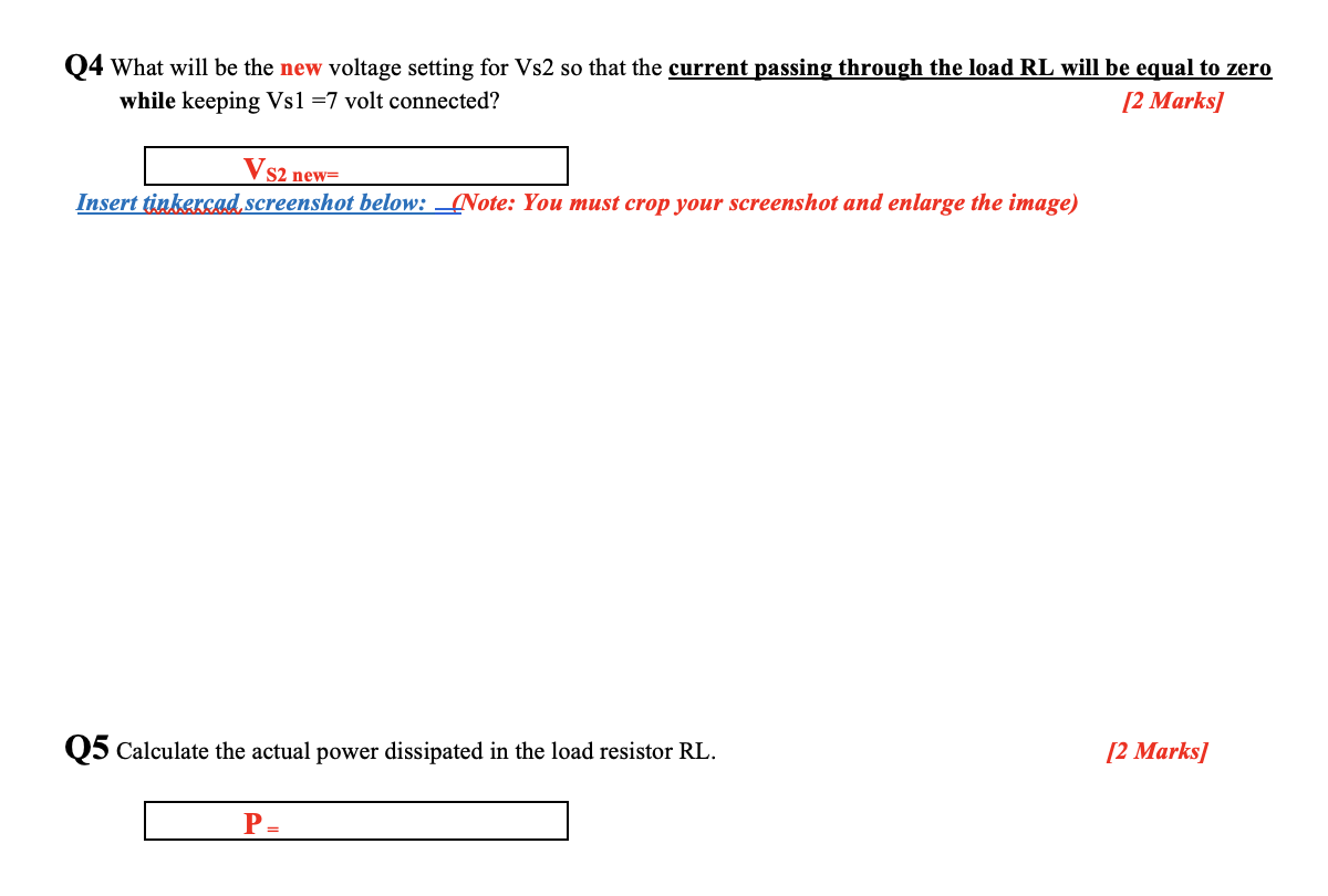 Solved PART 1A: Tinker Cad [Total = 10 Marks] Use tinkercad | Chegg.com