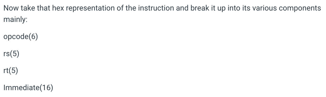 Solved Using your PLP tool, find the hex representation of | Chegg.com
