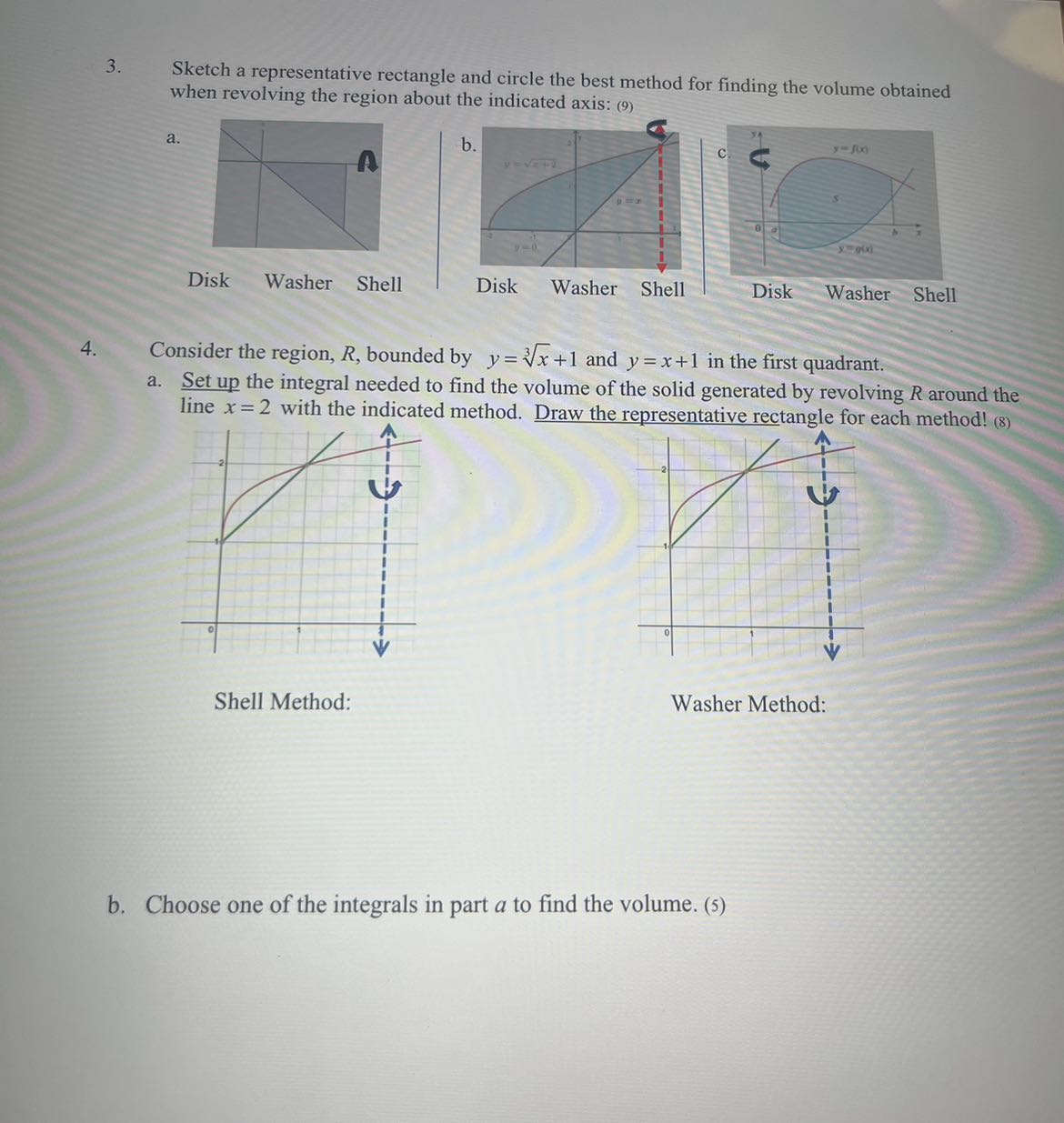 Solved 3. Sketch a representative rectangle and circle the | Chegg.com