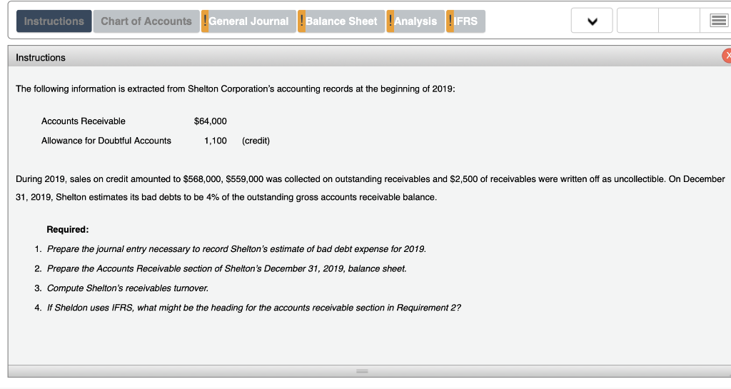 Solved The following information is extracted from Shelton | Chegg.com