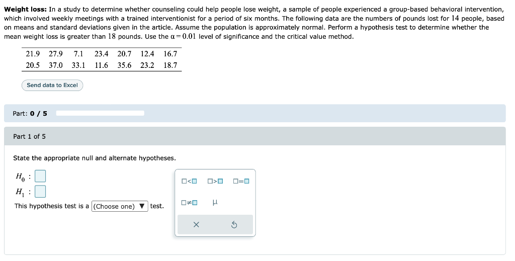 Solved A) State the appropriate null and alternate | Chegg.com