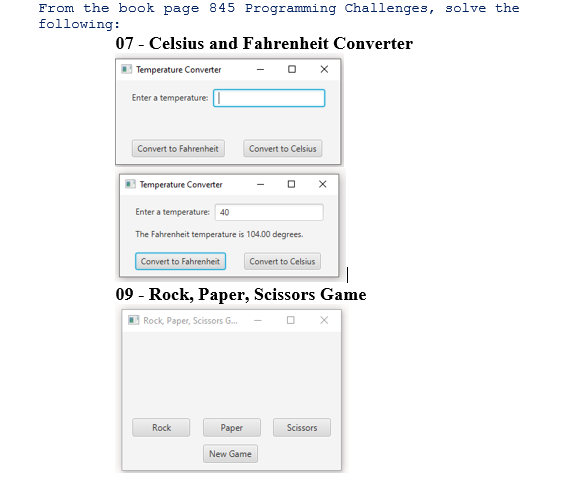Solved From the book page 845 Programming Challenges, solve | Chegg.com