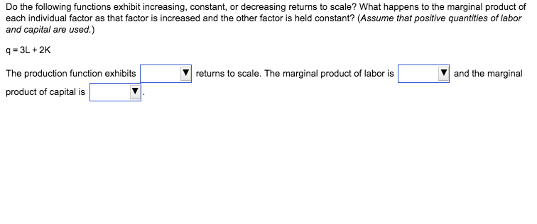 Solved Do the following functions exhibit increasing, | Chegg.com