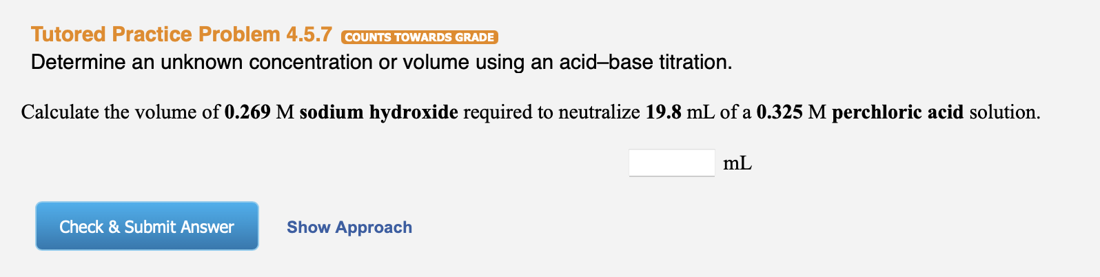 Solved Tutored Practice Problem 4.5.7 COUNTS TOWARDS GRADE | Chegg.com