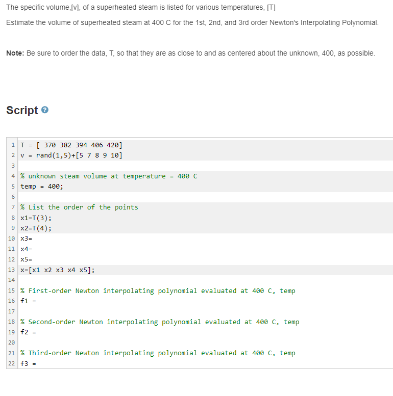 Solved The specific volume [V], of a superheated steam is | Chegg.com
