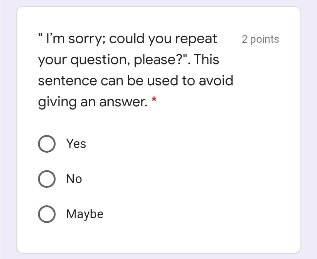 Solved " I'm sorry; could you repeat 2 points your question, | Chegg.com