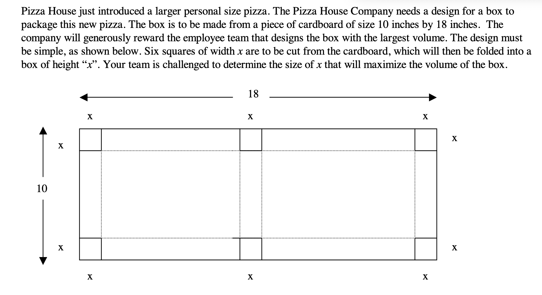 Solved Pizza House just introduced a larger personal size | Chegg.com